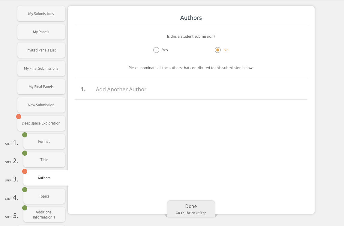 Editing your submission